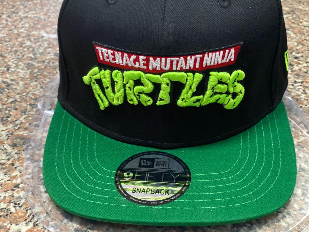 Ready Stock! New Era Teenage Mutant Ninja Turtles Snapback Cap, Men's ...