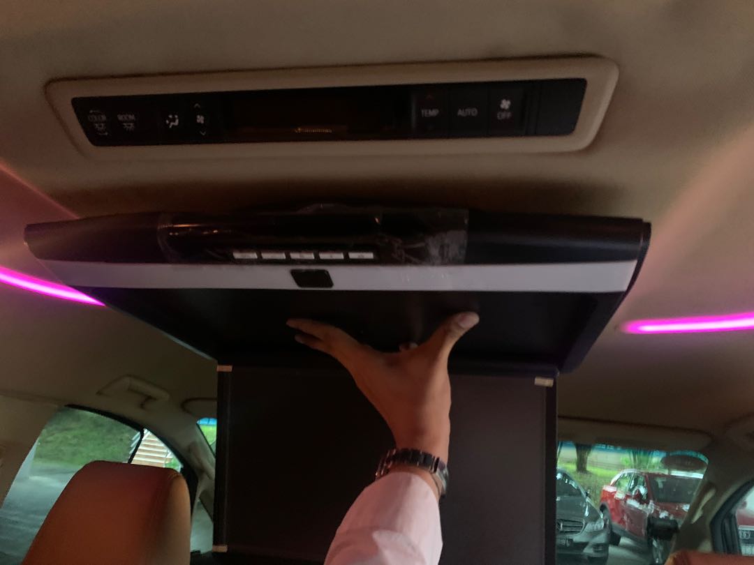 Rear monitor 17.3 inch vellfire alphard estima , Car Accessories ...