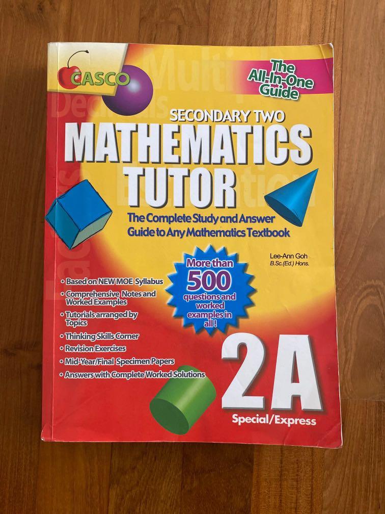 Secondary 2 Math Assessment book, Hobbies & Toys, Books & Magazines ...