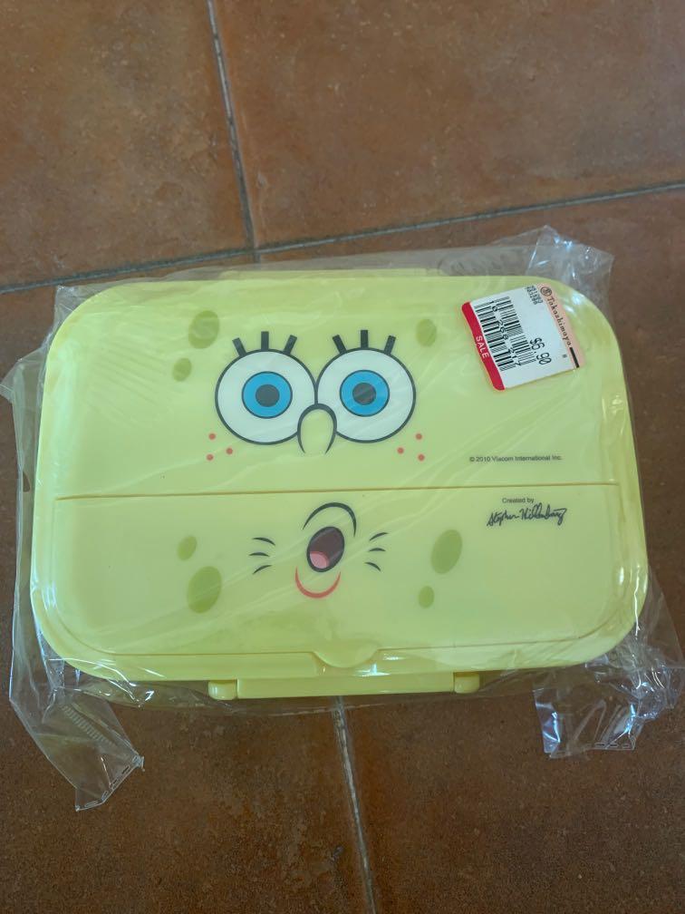 Spongebob lunch box (Brand new), Hobbies & Toys, Toys & Games on Carousell