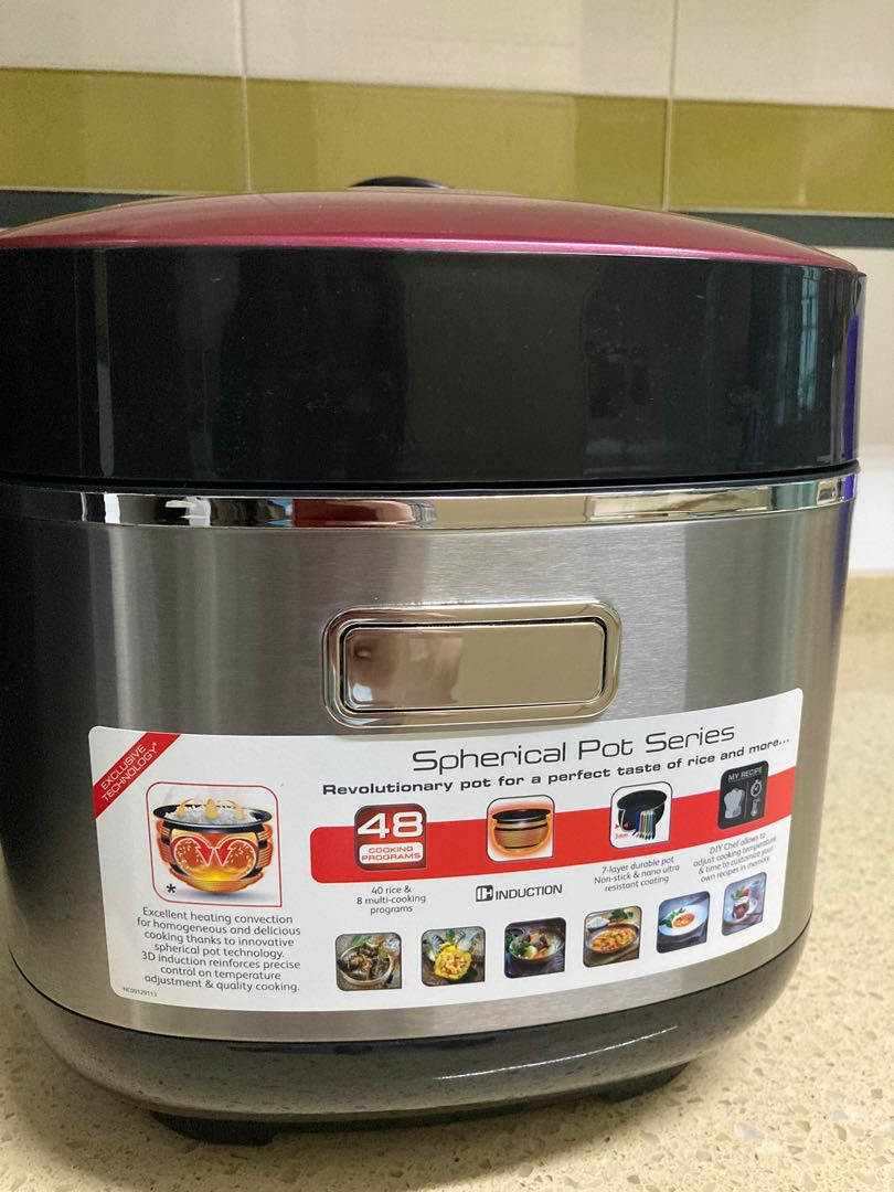 Tefal Spherical pot rice cooker, TV & Home Appliances, Kitchen ...