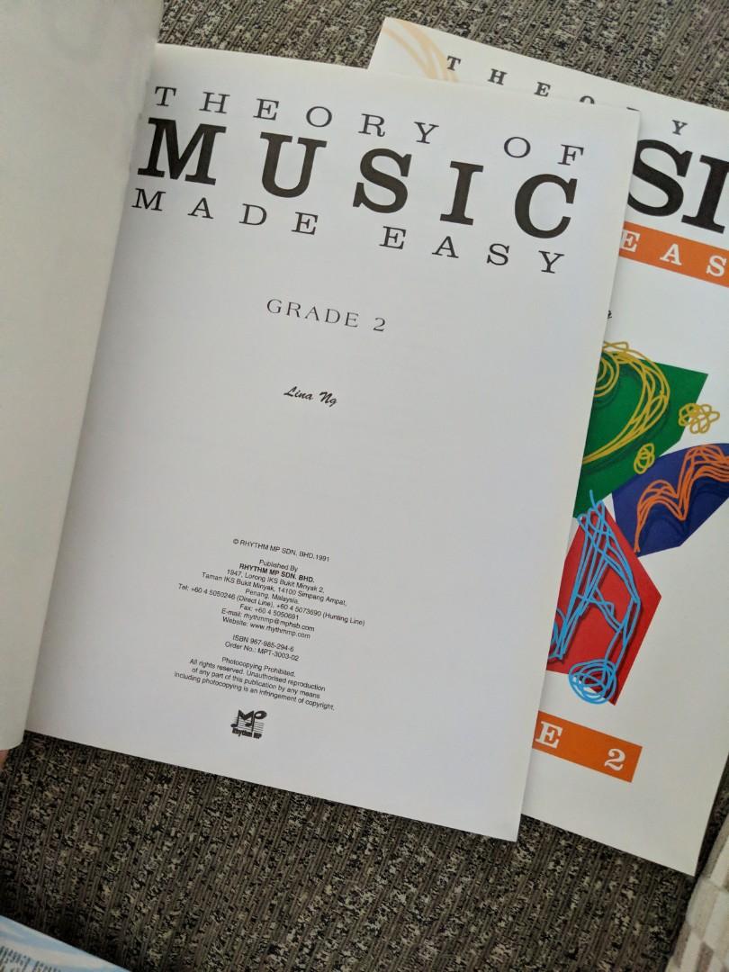 Theory of Music Grade 2 Workbook, Books & Stationery, Magazines ...