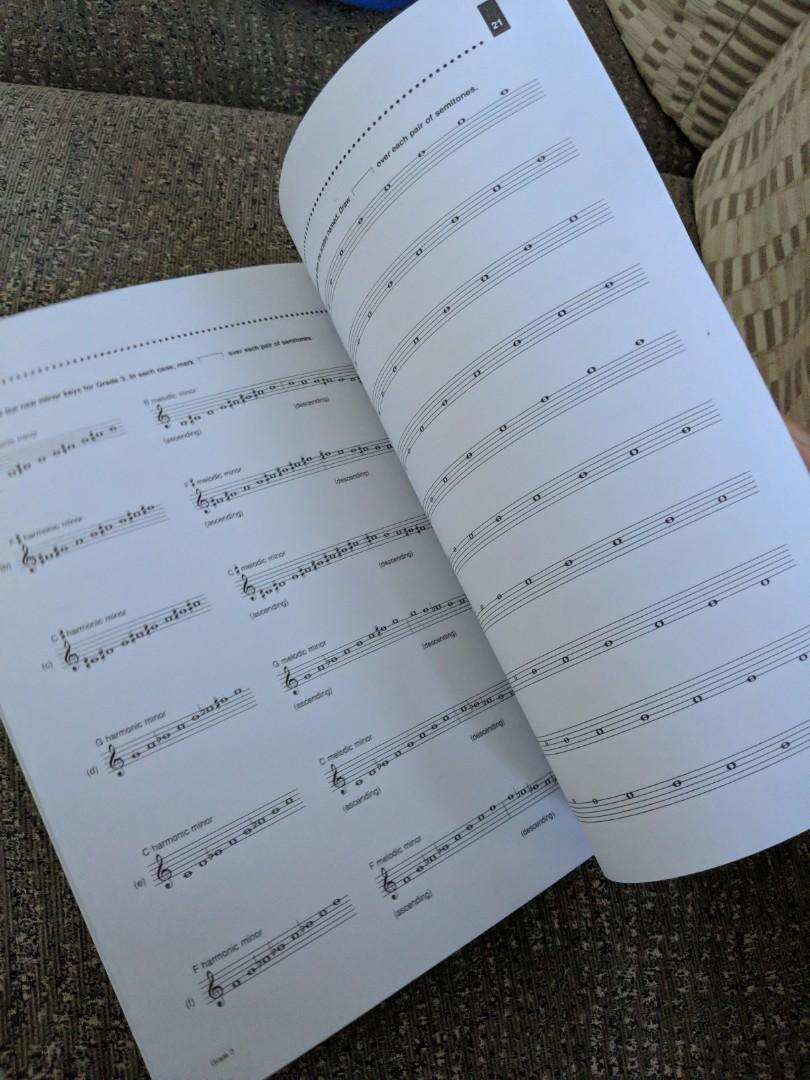 Theory of Music Grade 3 Workbook, Hobbies & Toys, Books & Magazines ...