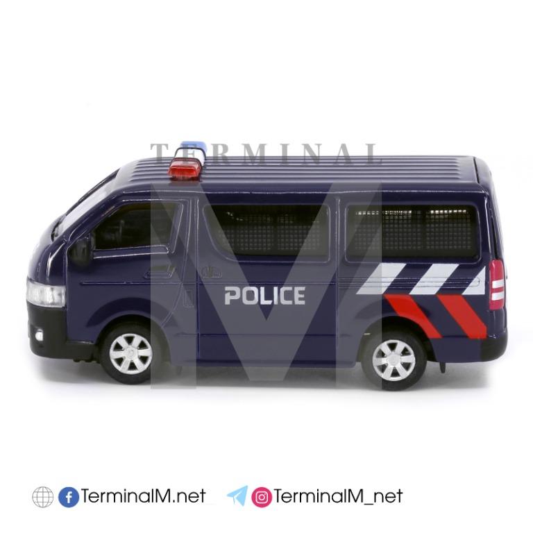 Tiny SG04 Singapore Police Force Hiace Van 1:64 (SPF Home Team ...