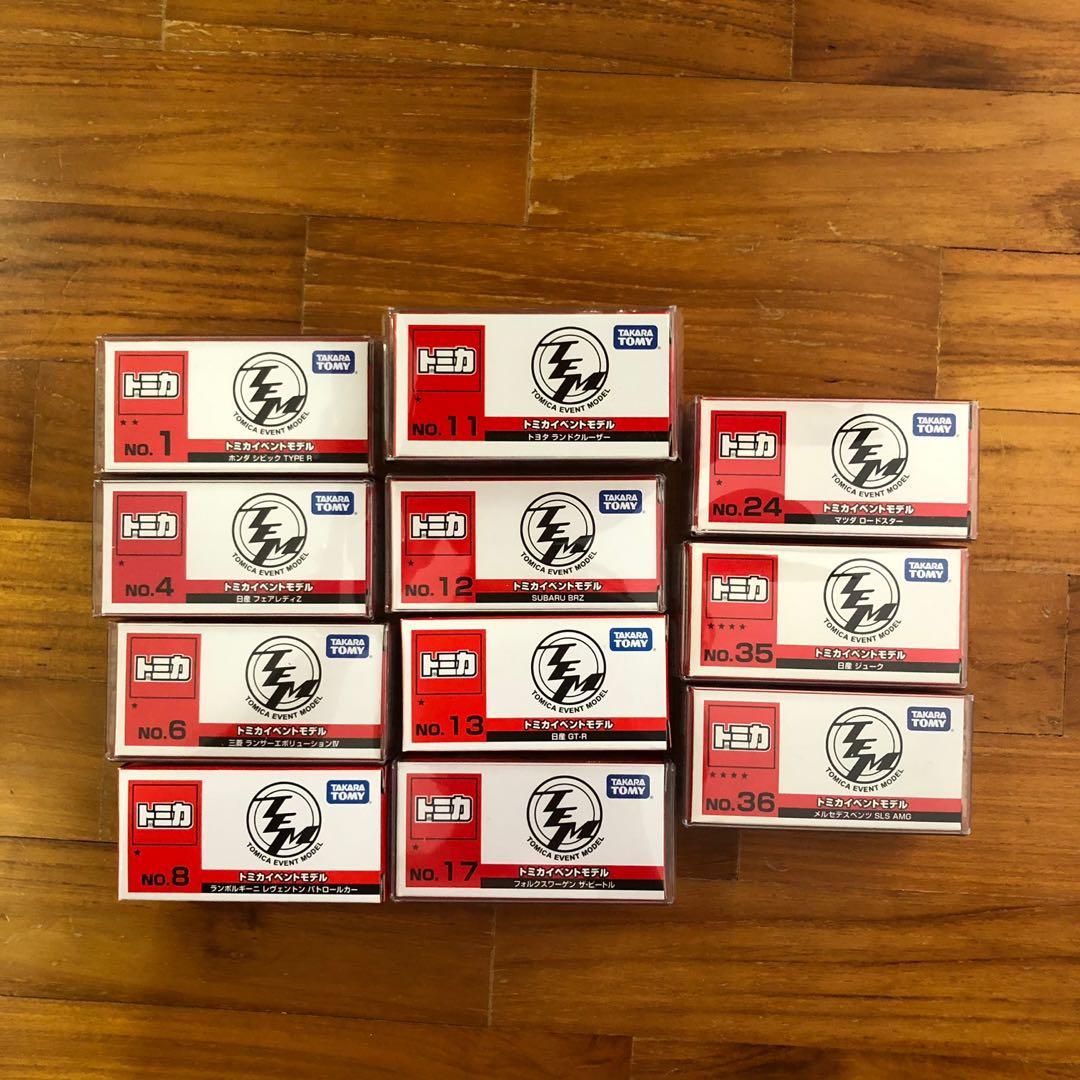 Tomica Event Model TEM Selection, Hobbies & Toys, Toys & Games on Carousell