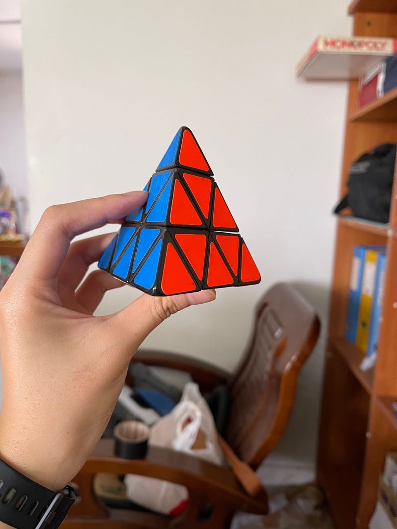 Triangular Rubik’s Cube, Hobbies & Toys, Toys & Games on Carousell