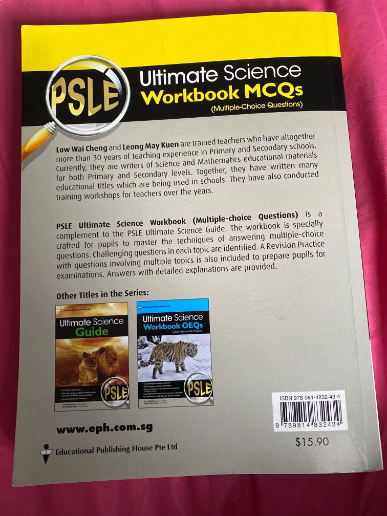 Ultimate science workbook mcq, Hobbies & Toys, Books & Magazines, Assessment Books on Carousell