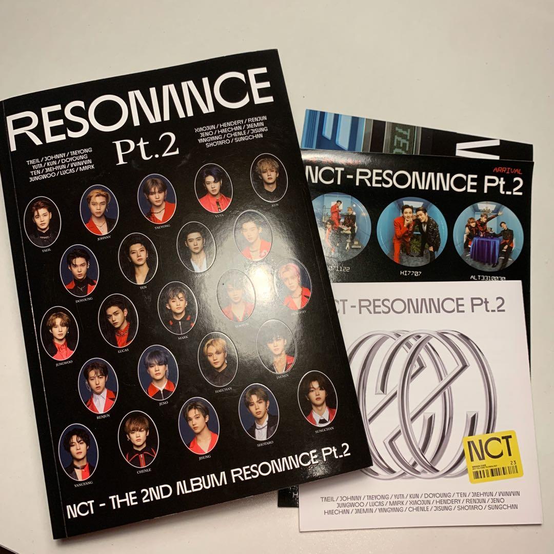 UNSEALED NCT Resonance Pt. 2 Arrival ver. ONHAND, Hobbies & Toys ...