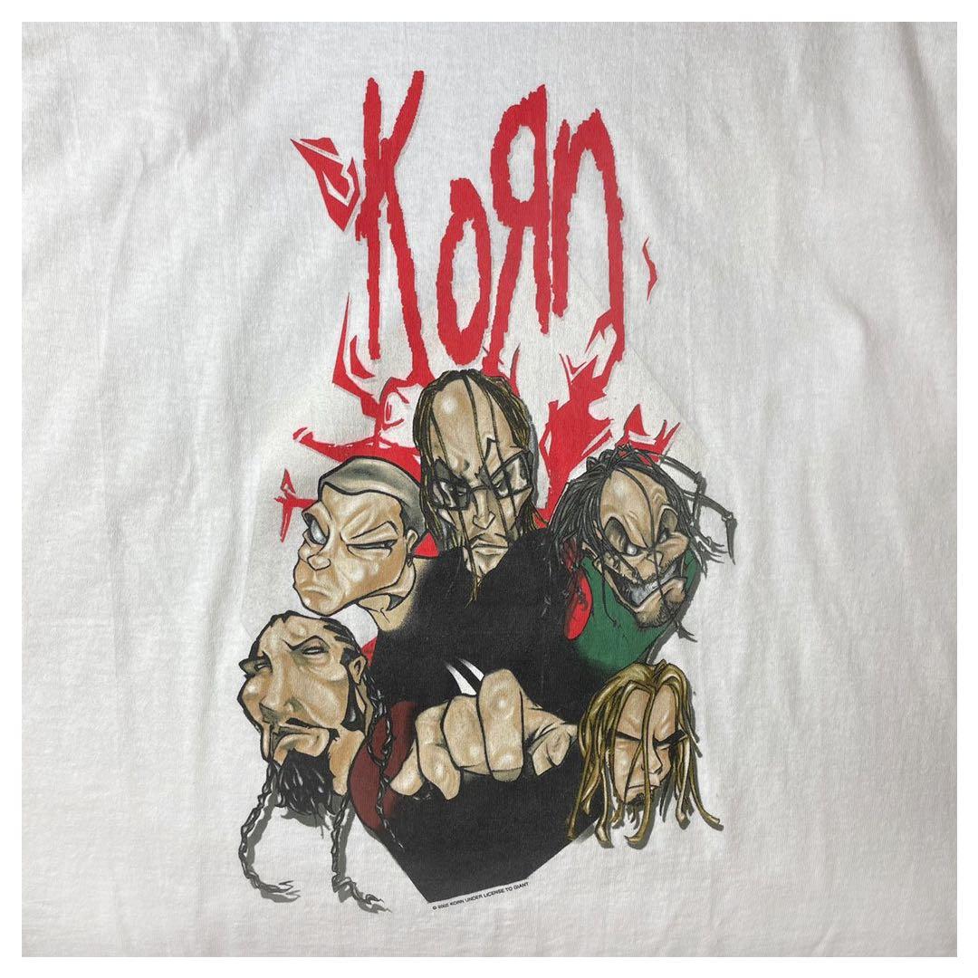 Vintage 2002 Korn Animated Tee Shirt, Men's Fashion, Tops & Sets, Tshirts & Polo Shirts on Carousell