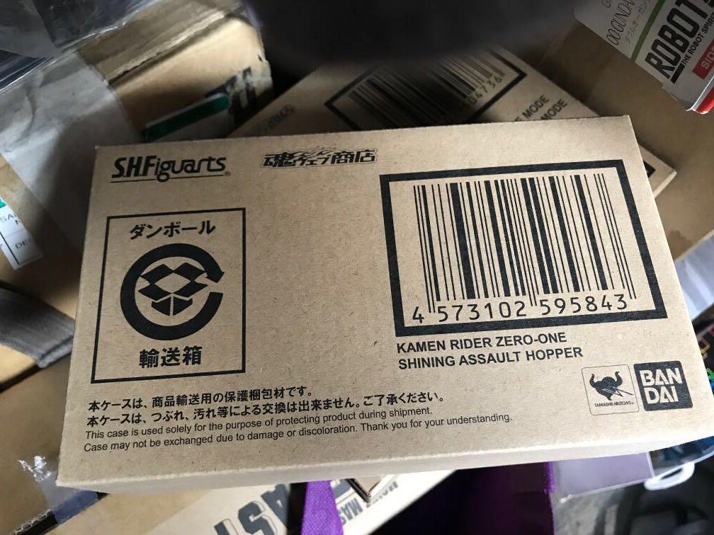 全新 行版 SHF 幪面超人 Kamen Rider Zero One Shining Assault Hopper, 興趣及遊戲, 玩具 ...