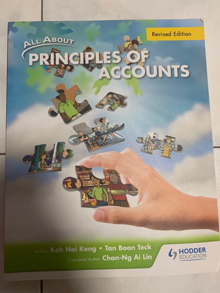 All About Principles of Accounts POA Textbook, Hobbies & Toys, Books ...