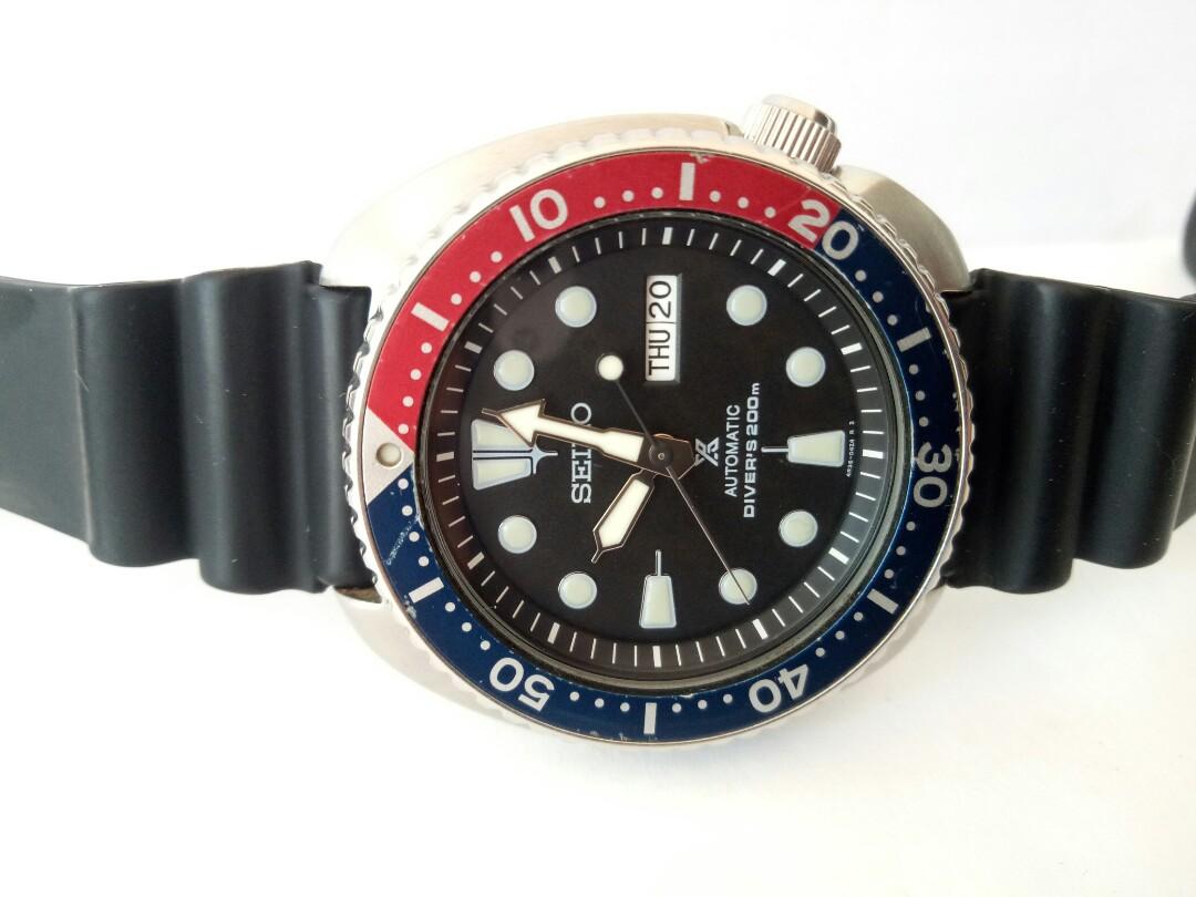 Auth Seiko Turtle 4R36-04YO Prospex Classic Diver 200M Automatic Watch for Men's, Men's Fashion ...