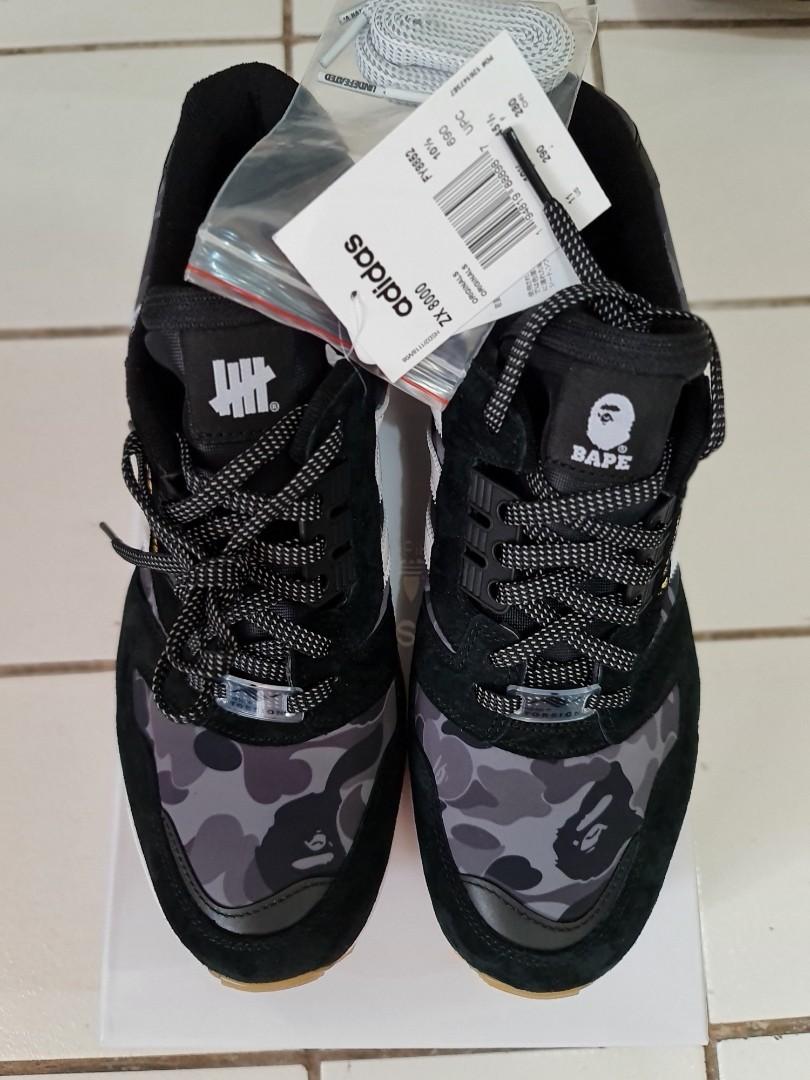 BAPE X UNDFTD X ADIDAS ZX 8000, Men's Fashion, Footwear, Sneakers on ...