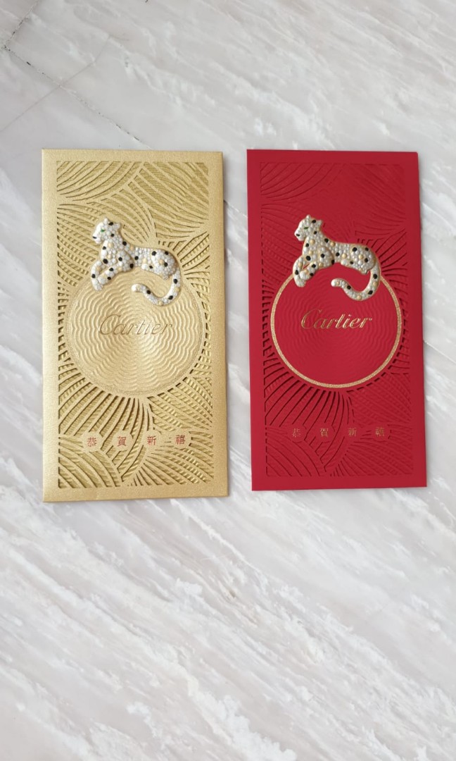 Cartier Red Packet (20 pieces), Luxury, Apparel on Carousell