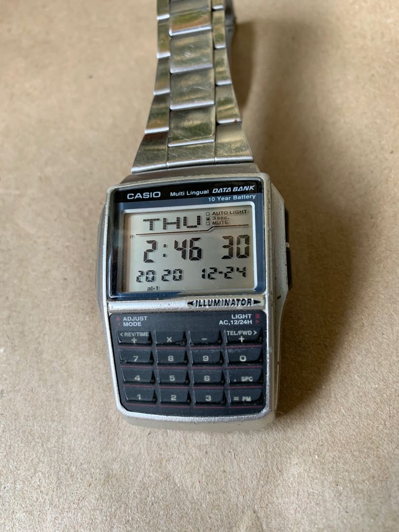 Casio Data Bank DBC-32, Men's Fashion, Watches & Accessories, Watches on Carousell