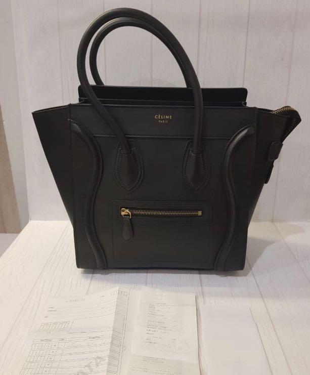 Celine Micro Luggage, Barang Mewah, Tas & Dompet di Carousell