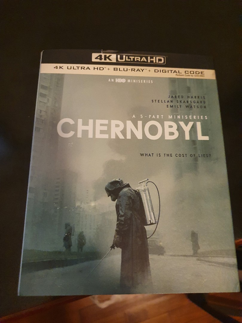 Chernobyl 4k UHD + blu-ray series, TV & Home Appliances, TV ...