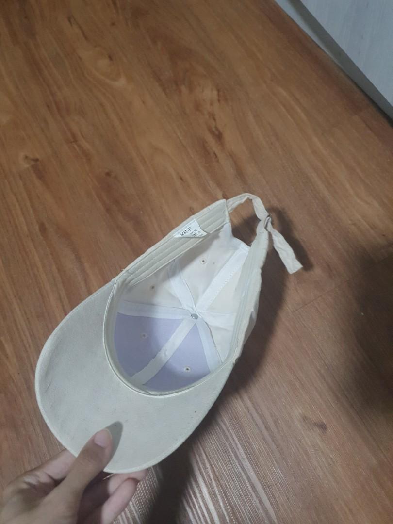 Cream baseball cap, Men's Fashion, Watches & Accessories, Caps & Hats ...
