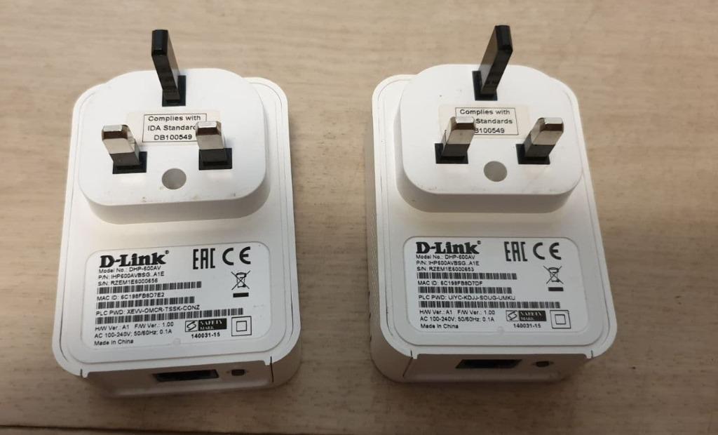 D-Link Power-line Gigabit Adapter, Computers & Tech, Parts ...