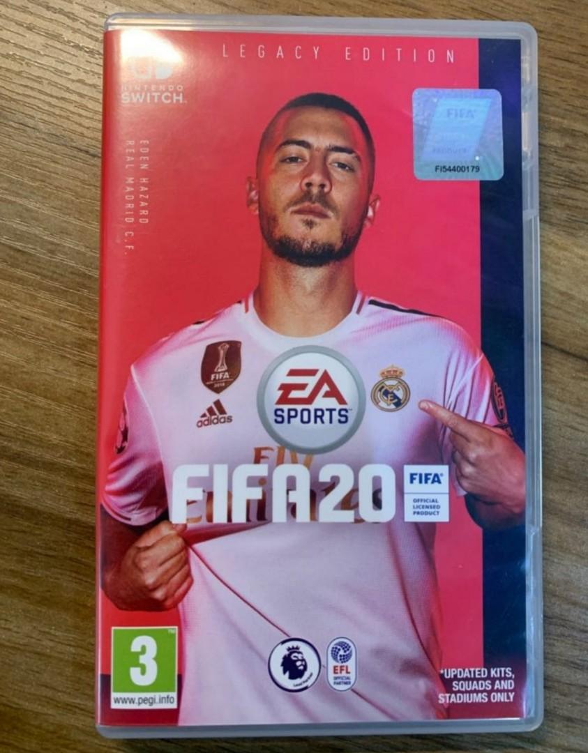 FIFA 20 legacy edition Nintendo Switch, Video Gaming, Video Games ...