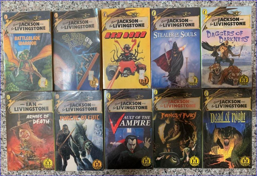 Fighting Fantasy Gamebooks 1 to 50, Hobbies & Toys, Books & Magazines ...