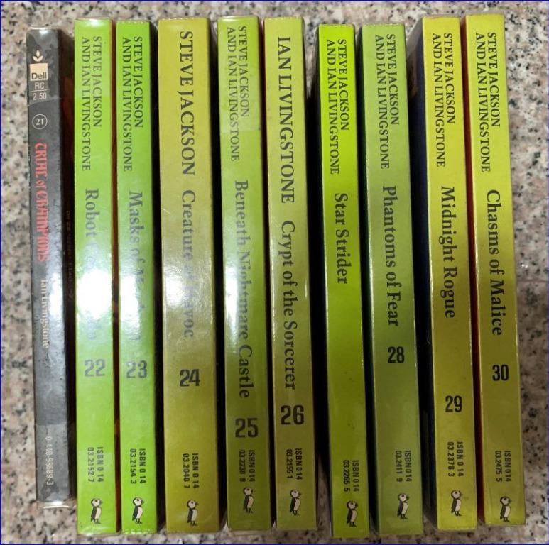 Fighting Fantasy Gamebooks 1 to 50, Hobbies & Toys, Books & Magazines ...