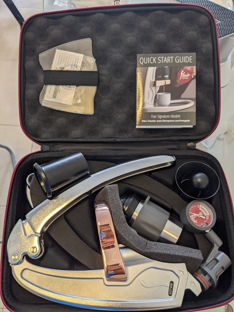 Flair Signature Espresso Maker, TV & Home Appliances, Kitchen ...