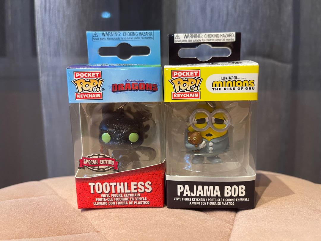 Funko Pop Keychain - Toothless from Dragons, Hobbies & Toys, Toys ...