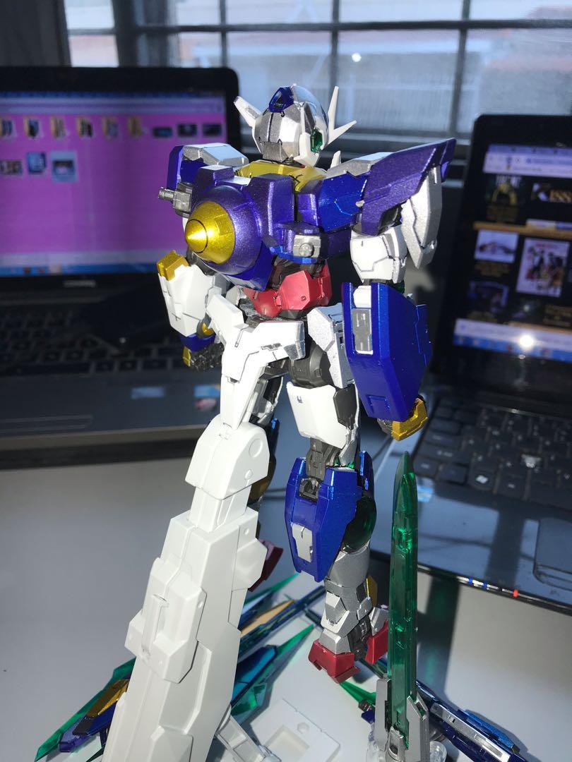 Gundam quanta 00 mb version (custom color), Hobbies & Toys ...