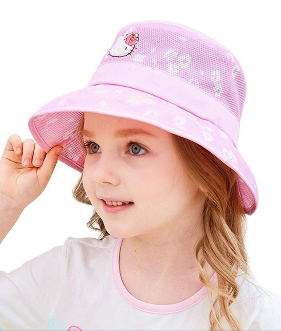 Hello Kitty Sun/Bucket Hat, Babies & Kids, Babies & Kids Fashion on ...