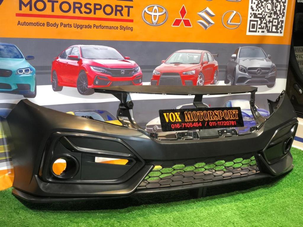 honda civic fc si 2021 front bumper pp material brand new set, Car ...