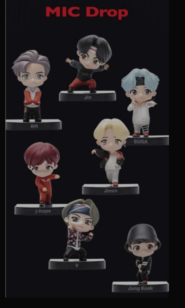 INSTOCK BTS tinytan tiny tan mic drop figurines/ figures, Hobbies & Toys, Memorabilia ...