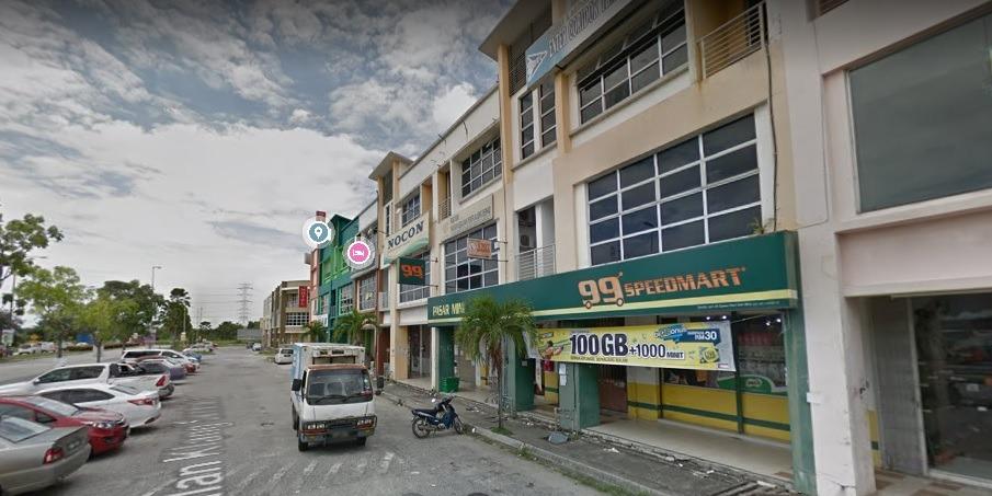 Klang Sentral, Klang, 3 Storey Shop Office Facing Bus Terminal ...