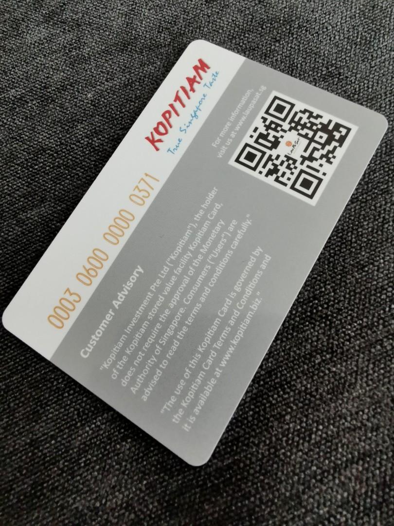 Kopitiam Card - Only Lau Pa Sat Design, Hobbies & Toys, Memorabilia ...