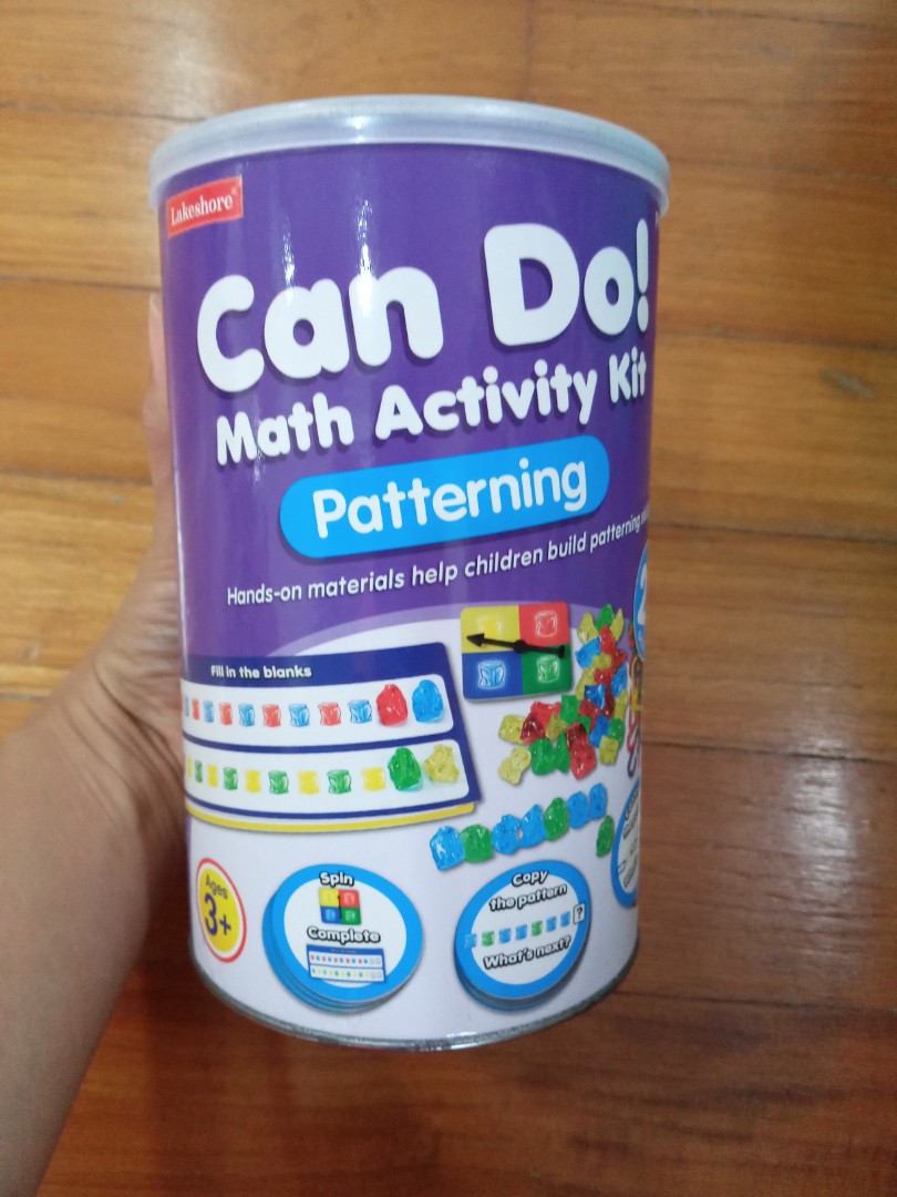 Lakeshore Can Do Math activity kit Patterning, Hobbies & Toys, Toys ...