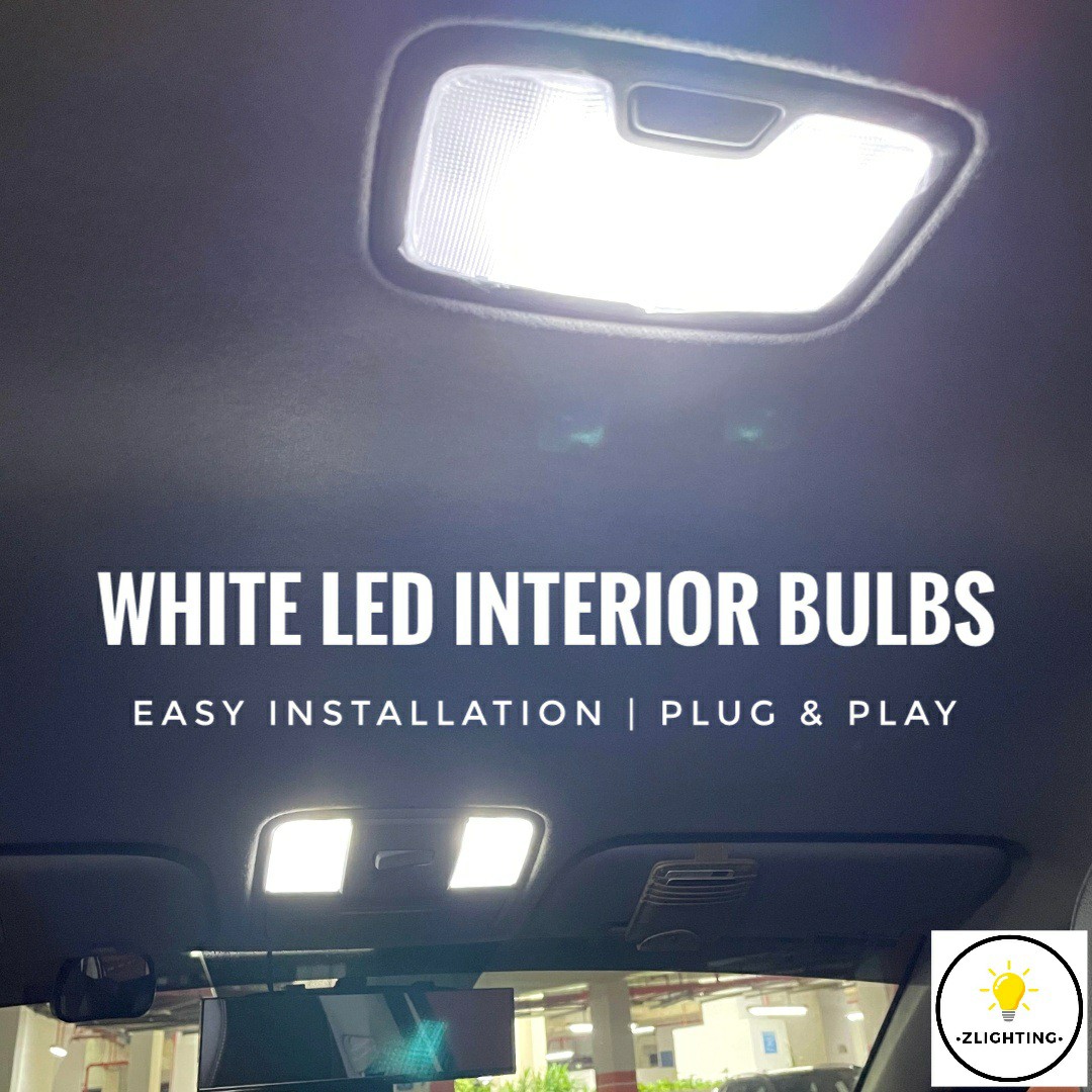 BRIGHT WHITE LED Light for Car Cabin Interior Lights |T10 T15 Reverse ...