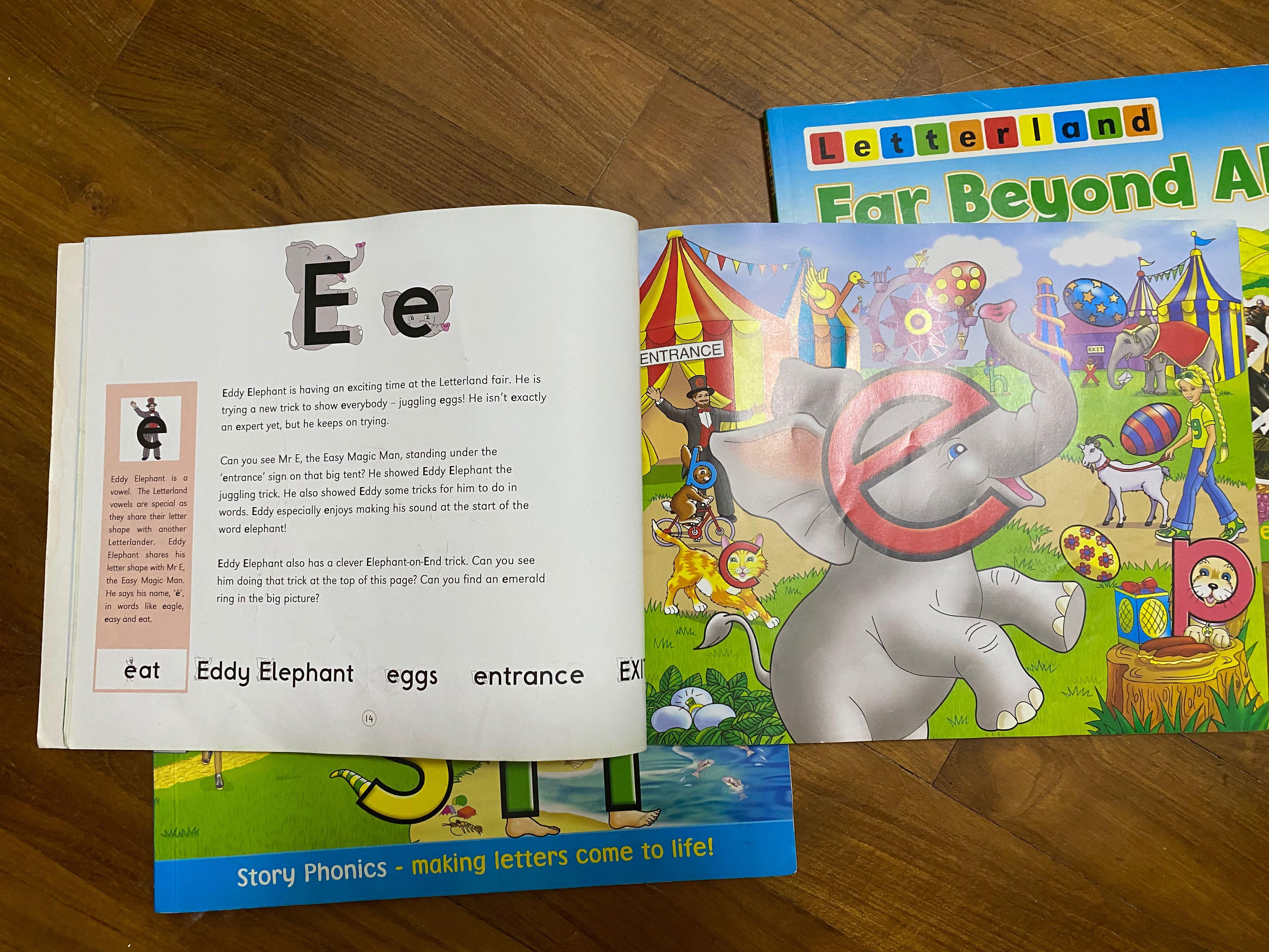 Letterland Phonics - ABC, Hobbies & Toys, Books & Magazines, Children's ...