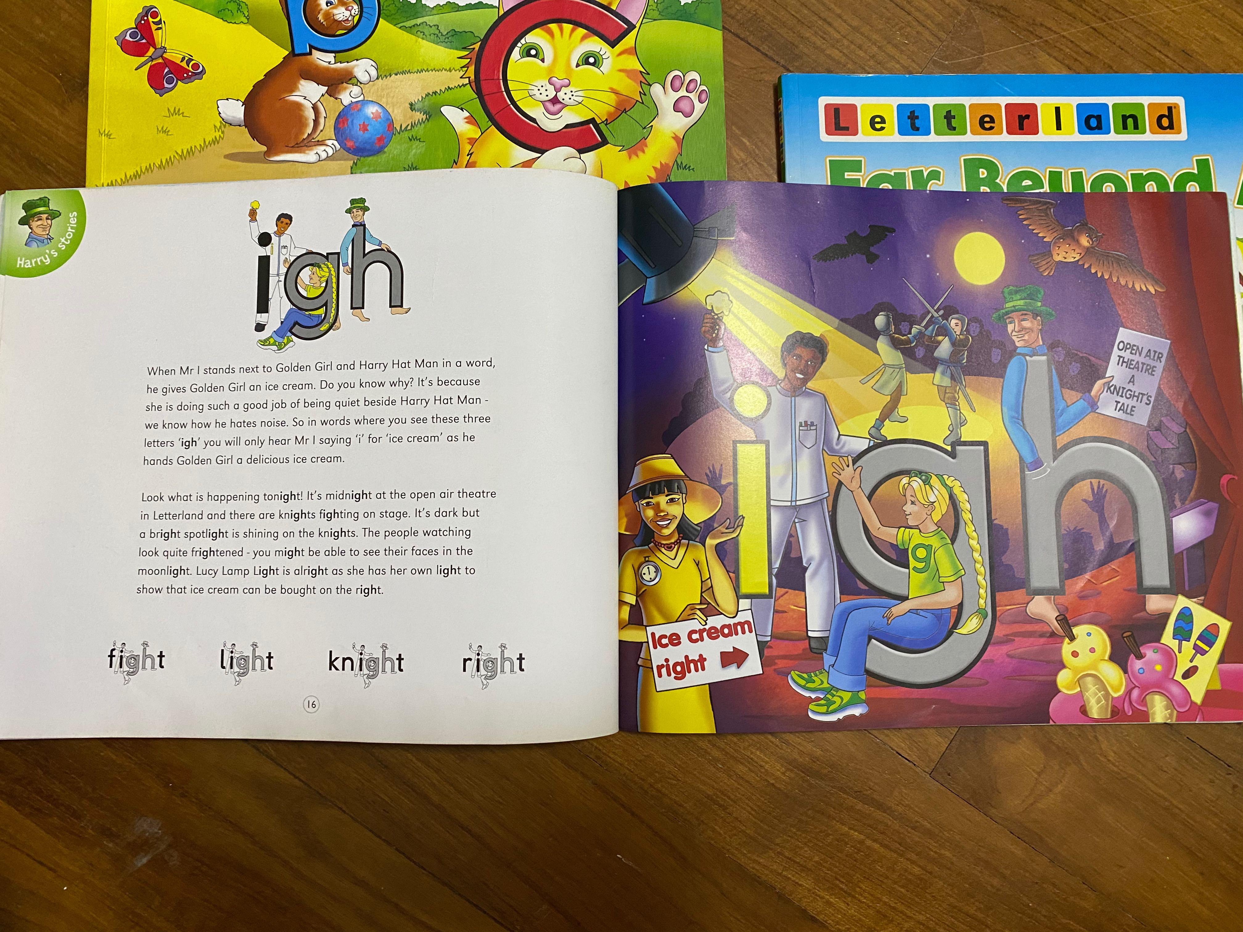 Letterland Phonics - ABC, Hobbies & Toys, Books & Magazines, Children's ...