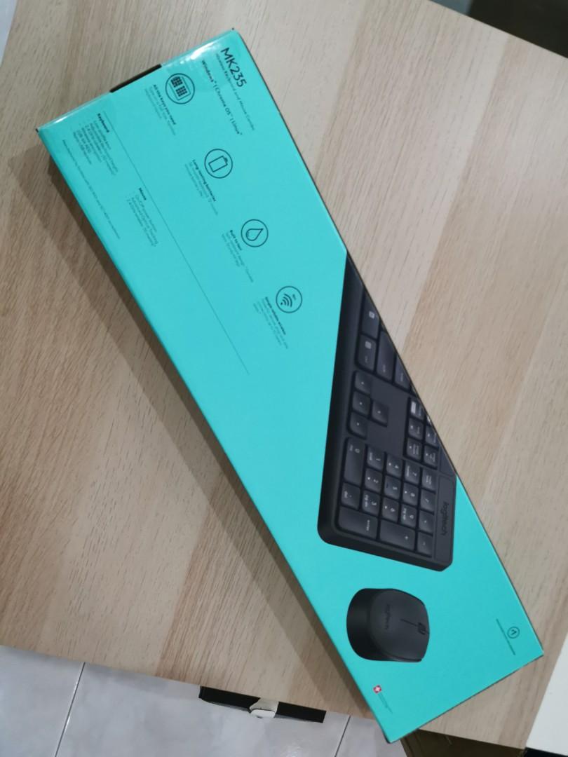 Logitech mouse and keyboard set, Computers & Tech, Parts & Accessories ...