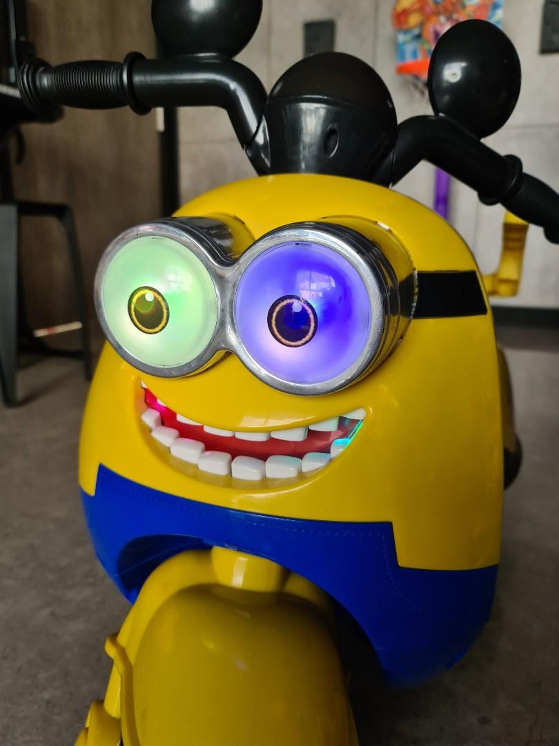 Motorized kids Minion scooter, Hobbies & Toys, Toys & Games on Carousell