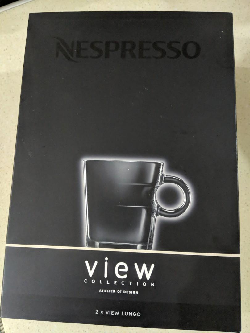 Nespresso VIEW Lungo Cups and Saucers, Furniture & Home Living ...