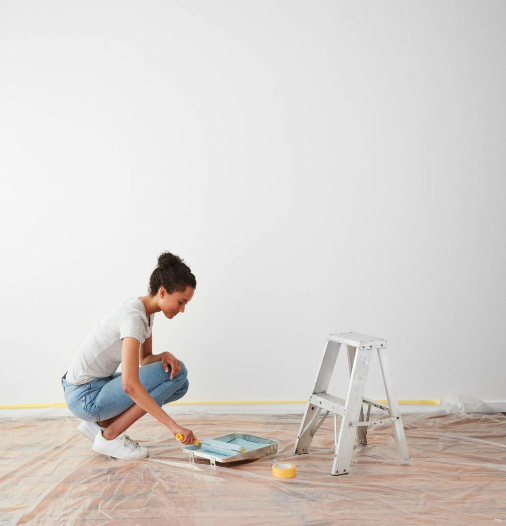 NIPPON PAINT PLASTIC DROP Sheet 9FT X 12FT 0.3mm Thickness Non Slip ...