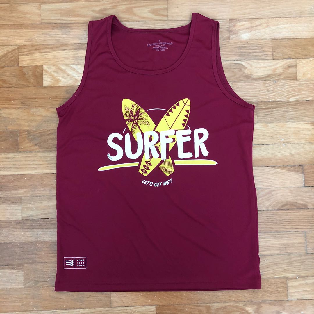 NTU Surf and Sweat Singlet, Men's Fashion, Activewear on Carousell