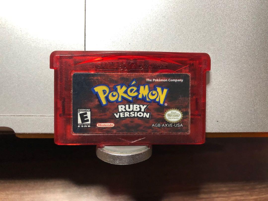 Original Pokemon Ruby (US), Video Gaming, Video Games, Nintendo on ...