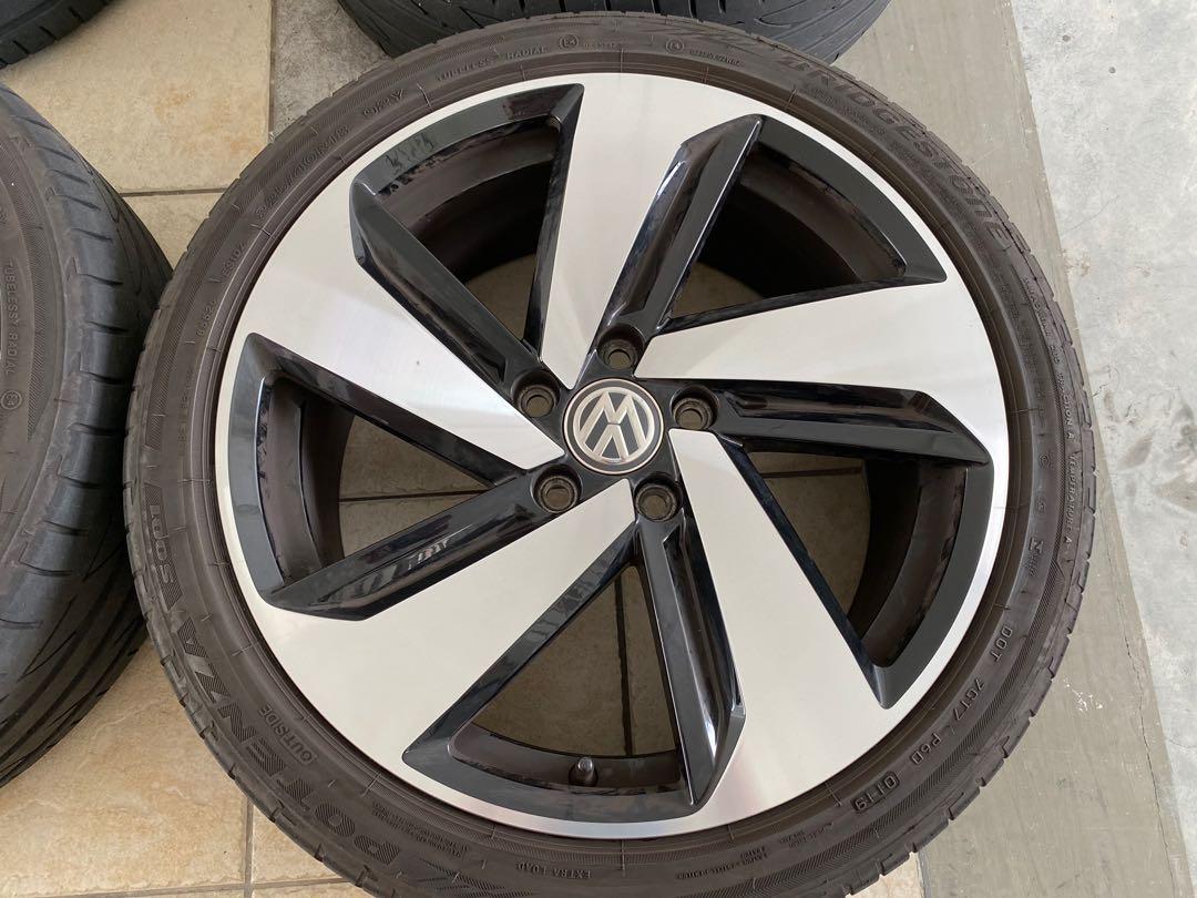 Original VW Golf GTI 18” Rims, Car Accessories, Tyres & Rims on Carousell