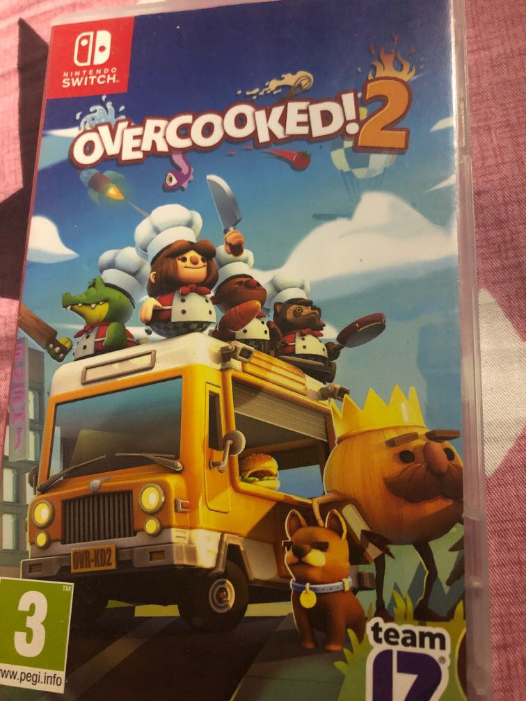 Overcooked2 switch game, 電子遊戲, 電子遊戲, Nintendo 任天堂 - Carousell