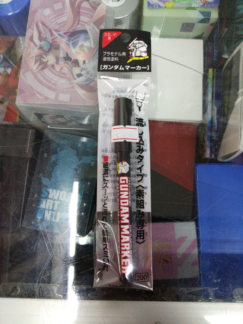 Panel Line Black Gundam Marker (Pour-type), Hobbies & Toys, Stationery ...