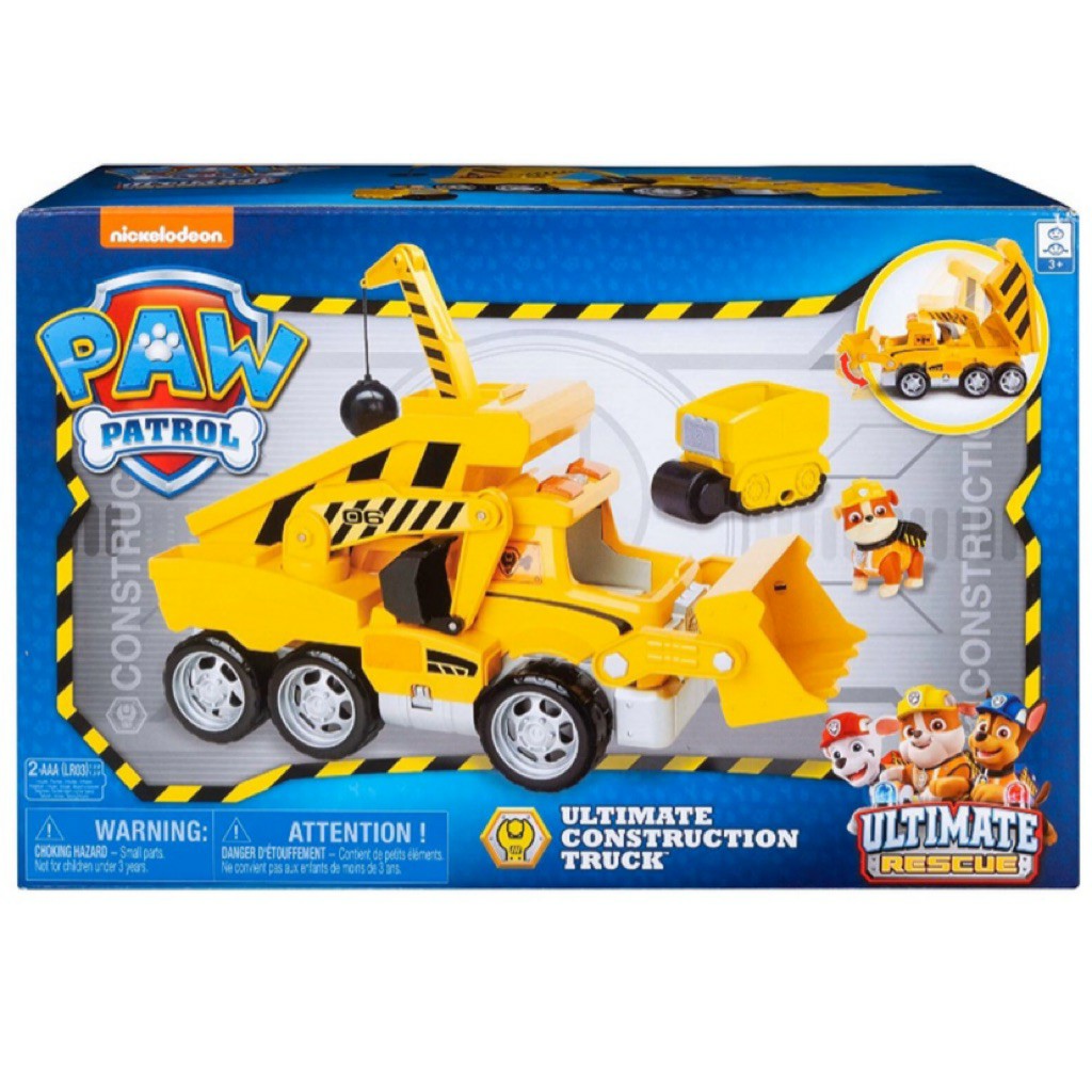 Paw Patrol - Ultimate Construction Truck, Babies & Kids, Toys & Walkers ...