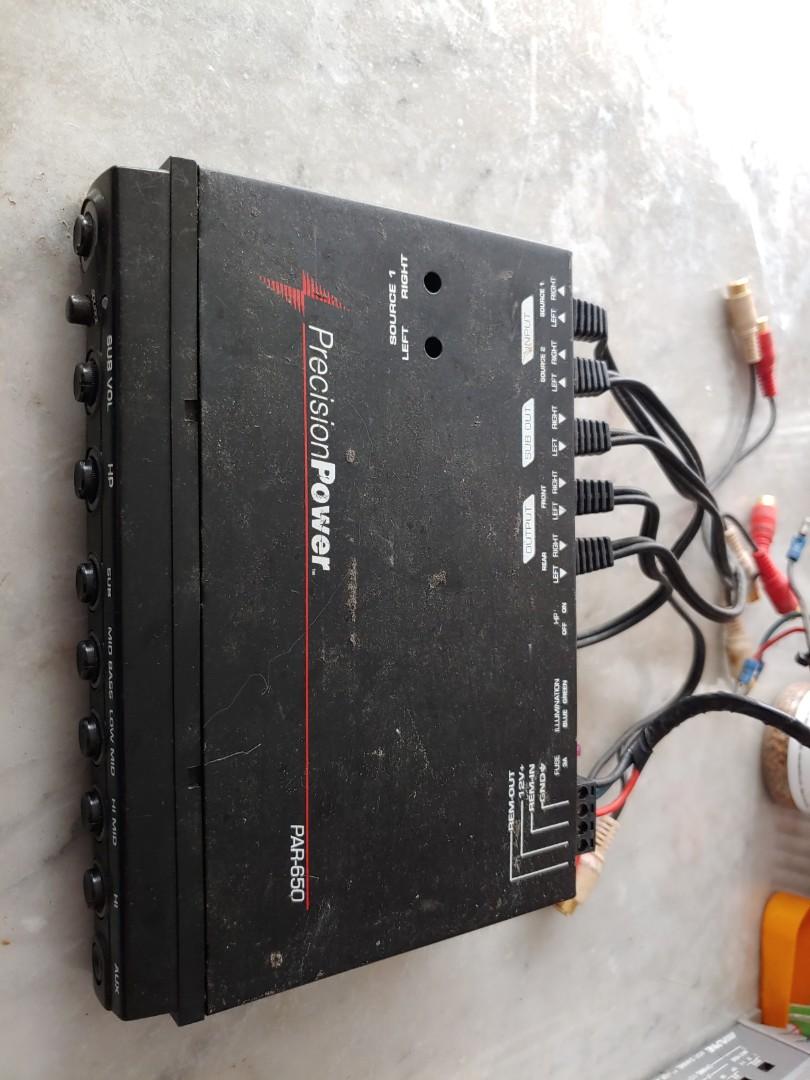 Precision Power Car audio pre amplifier equalizer, Car Accessories ...