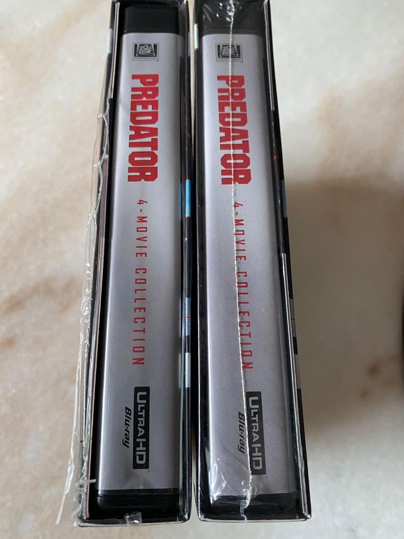 Predator 4-Movie Collection (4K Ultra HD + Blu Ray + Digital), TV ...